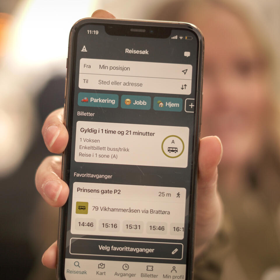 Få to timer bildeling i hele Trondheimsområdet - AtB